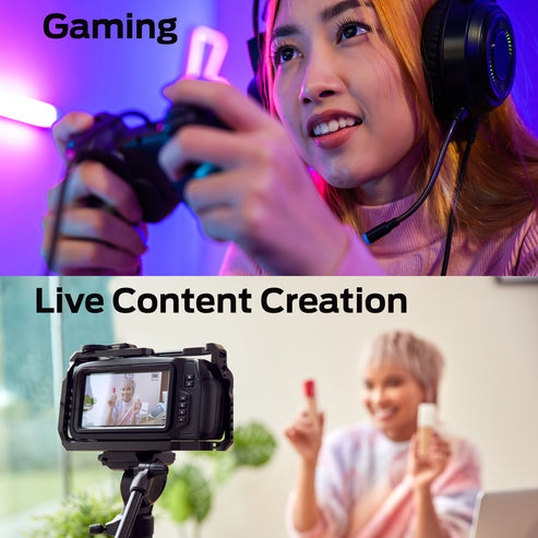 Capture Card, 4K 60FPS Game Play, 1080p 60FPS Capture & Streaming ...