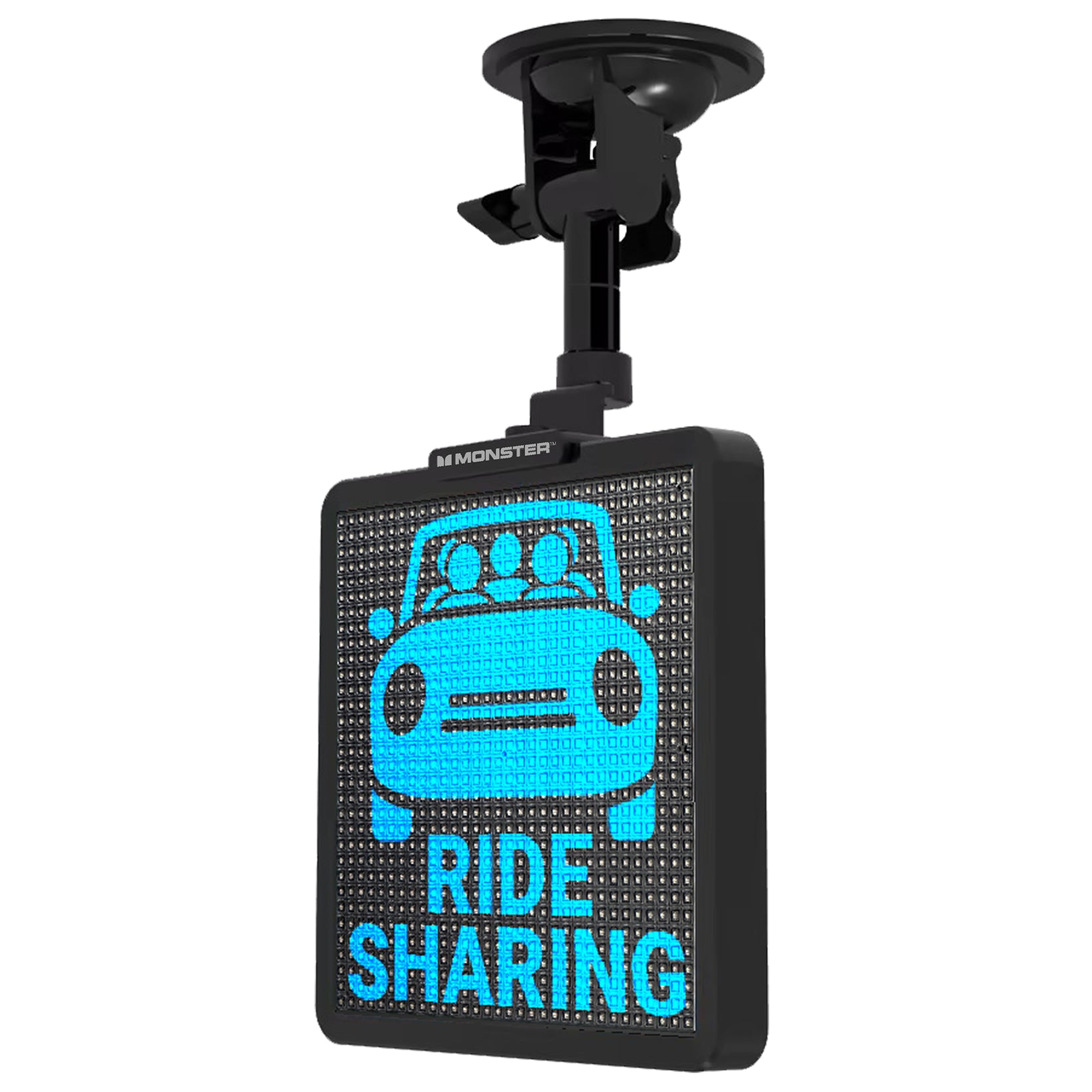 Monster LED Smart Car Pixel Smart Screen with Sound Reactive Mobile Ap ...